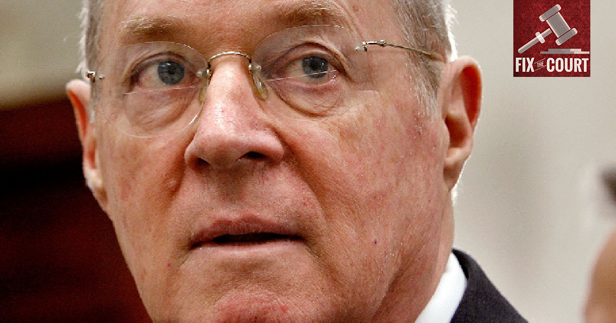 Justice Kennedy and the Court’s Double Standard on Recusals | Fix the Court