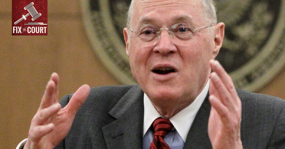 Justice Kennedy Appearance No One Saw Makes Waves | Fix the Court